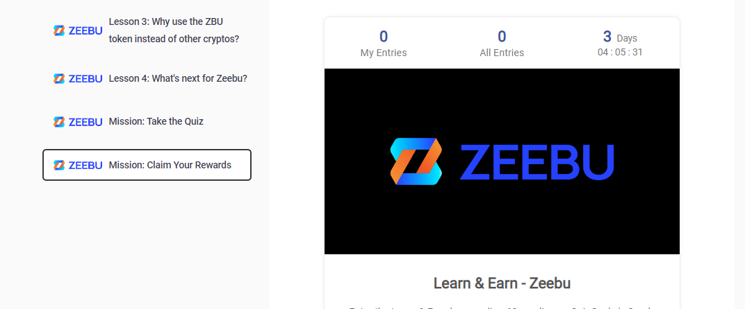 What is Zeebu? | Learn and Earn - CoinGecko
